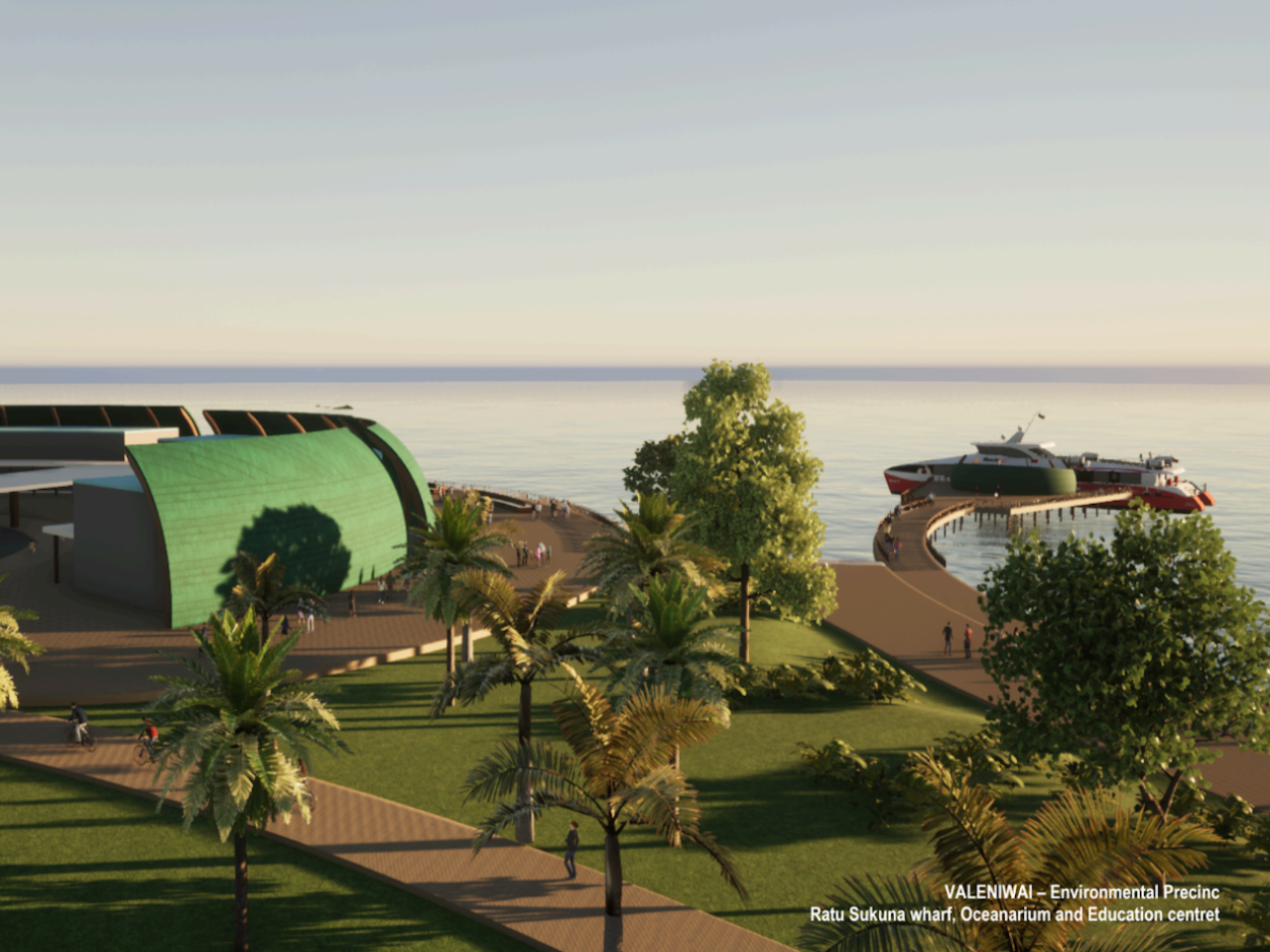 SUVA FORESHORE MASTERPLAN » Chris Cole Architects